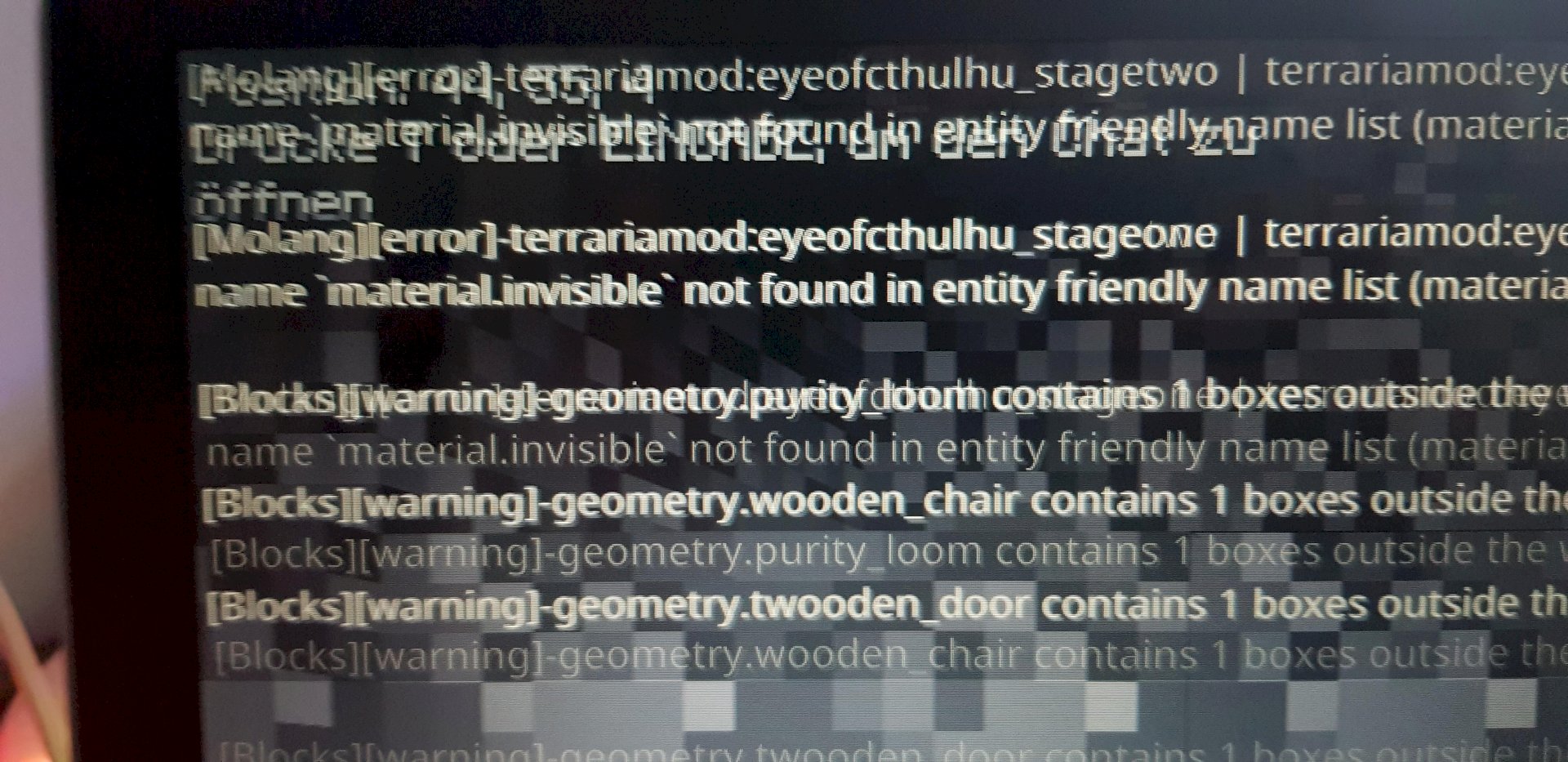 Minecraft problem or bug? - Minecraften