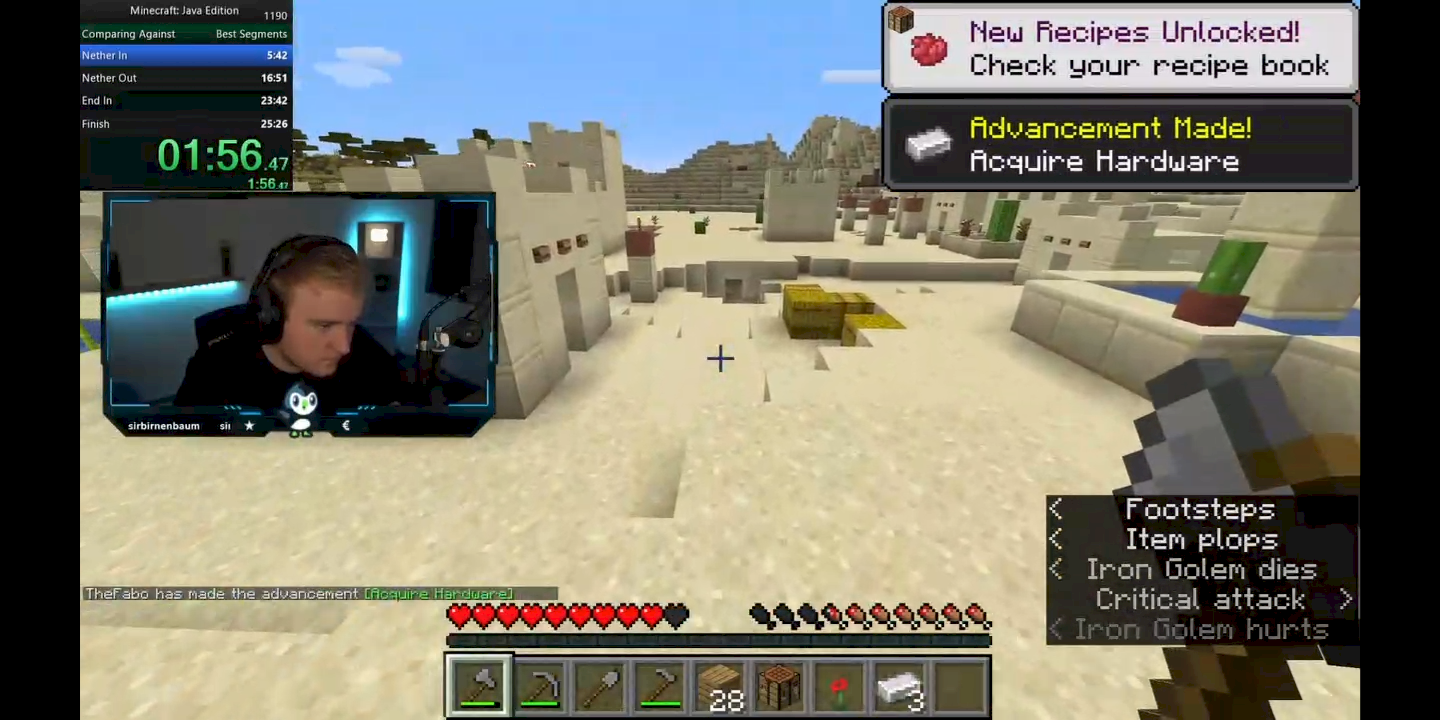 Minecraft Speedrun Timer 1 Minecraften